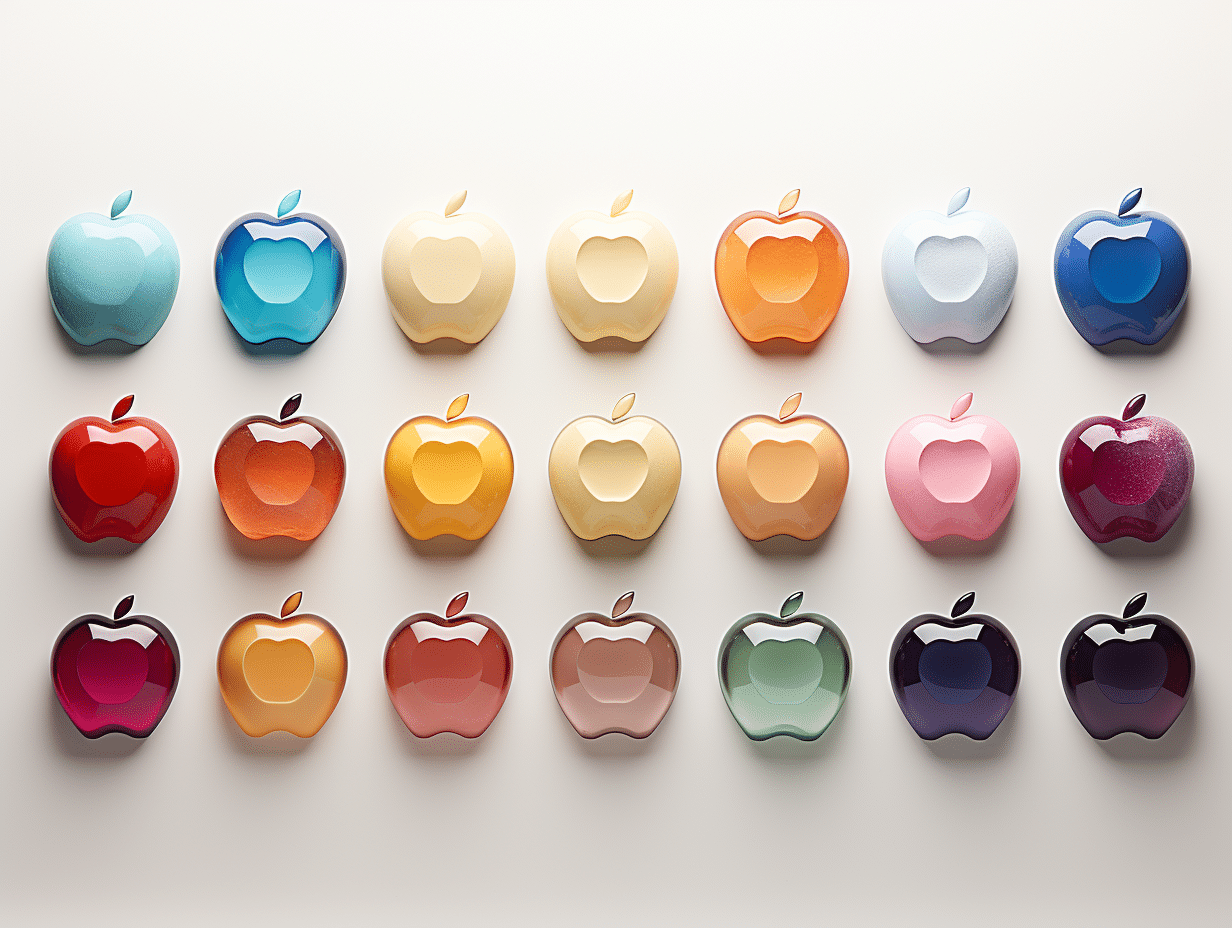 L'évolution emblématique du logo Apple au fil des décennies - La Revue ...